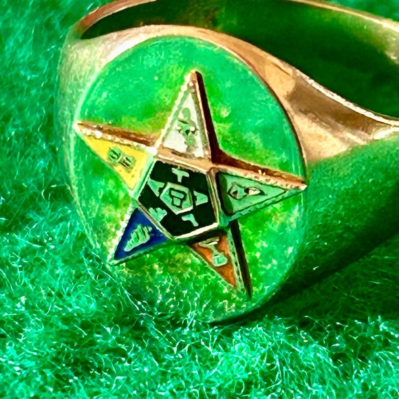 Jewelry | Eastern Star Gold Ring | Poshmark
